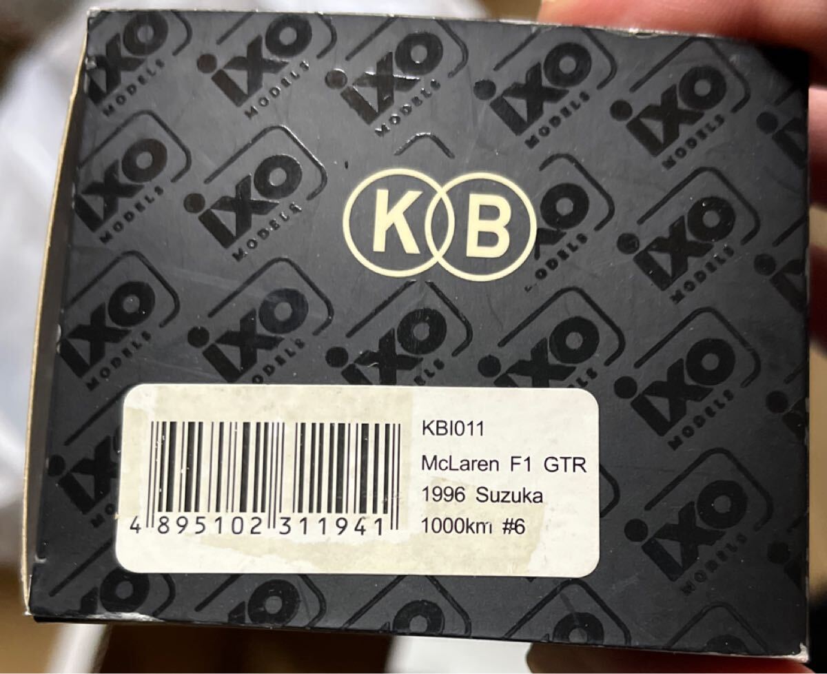 D9 ixo models イクソモデルズ 1/43 McLaren F1 GTR 1996 Suzuka 1000km #6 マクラーレン 鈴鹿 ガルフ Gulf(レーシングカー)｜売買され ...