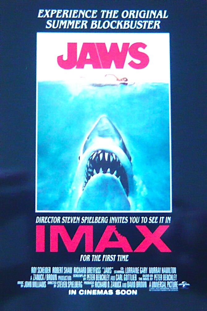 Yahoo!オークション - スピルバーグIMAX映画祭 ジョーズ 劇場先着入場...