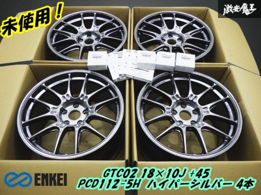 Yahoo!オークション - 【新品 未使用 エンケイ ENKEI Racing GTC02 4...