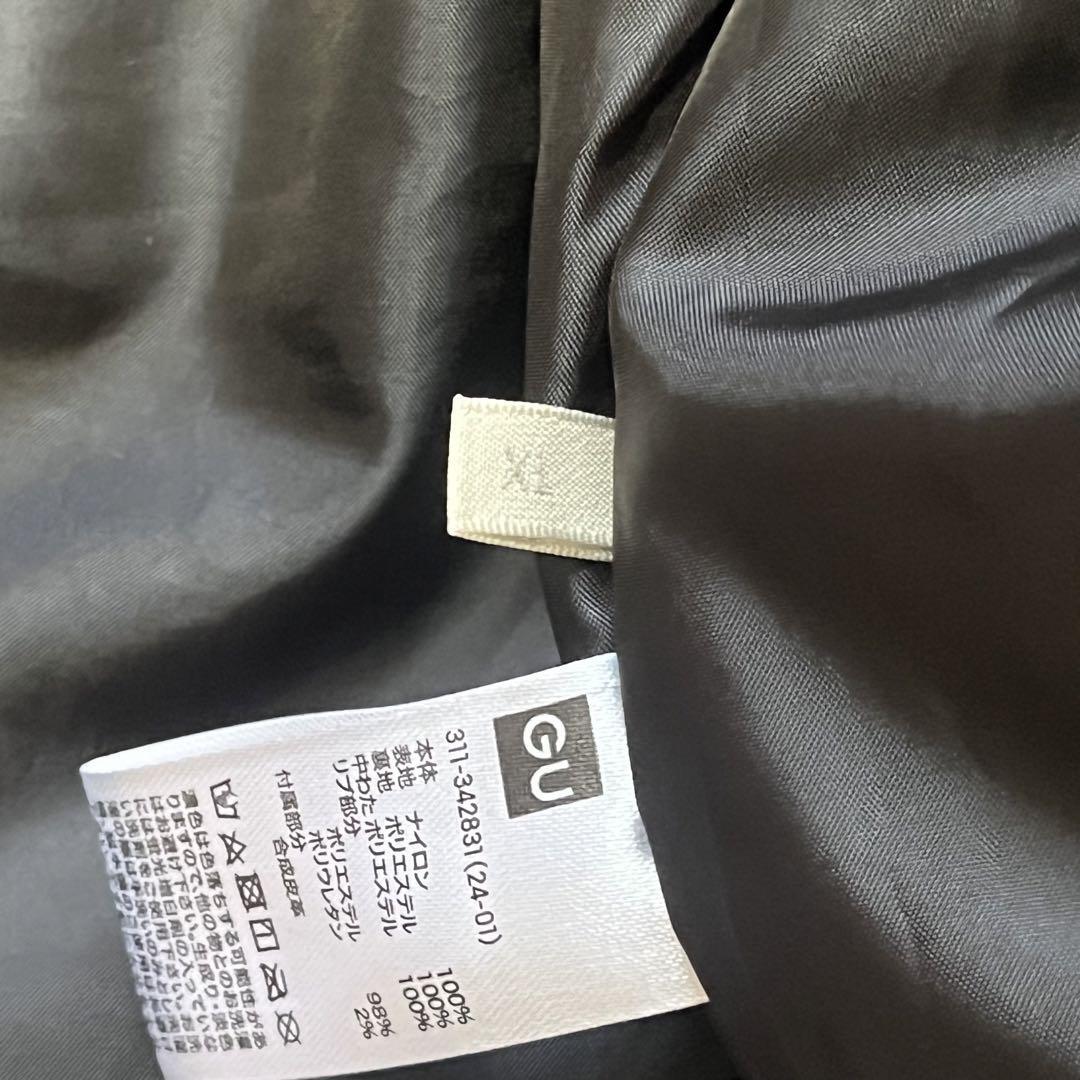 Yahoo!オークション - 稀少サイズ ジーユー GU MA-1 黒 オーバーサイズ...