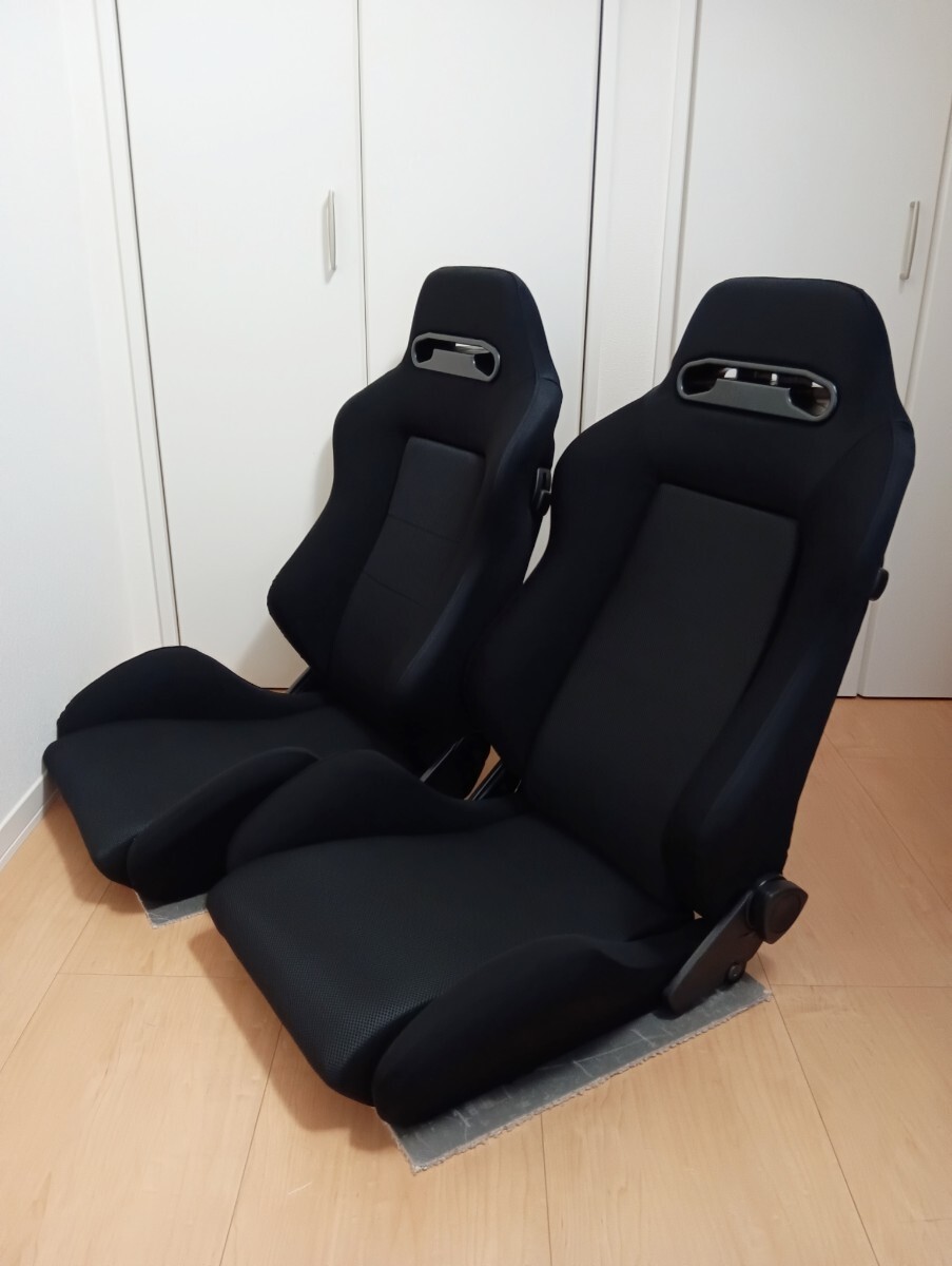 Yahoo!オークション - 美品 RECARO SR-3 black 左右2脚セット 製作後未...