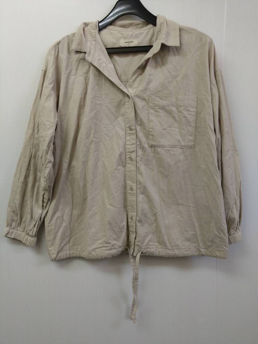 Yahoo!オークション - y254 studio clip 長袖コーデュロイシャツ サイ...