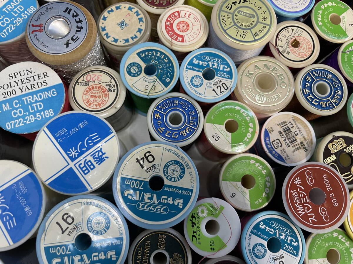 Yahoo!オークション - 1-239/4-100 ミシン糸 大量おまとめ 約5.3kg 裁...