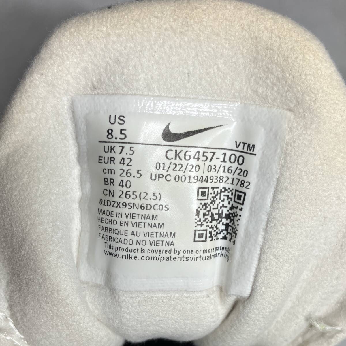 Yahoo!オークション - NIKE AIR MAX 270 React WORLDWIDE US8.5 26.5c...