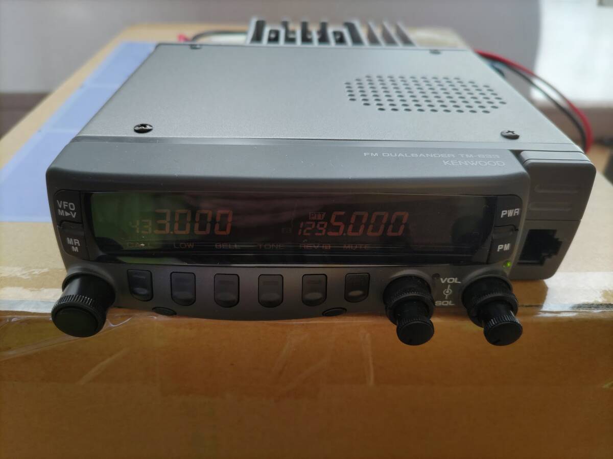 Yahoo!オークション - KENWOOD TM-833 ジャンク2台