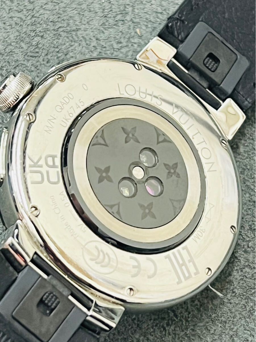 初期化済】LOUIS VUITTON タンブール ホライゾン V3 QAD0 腕時計 初期化済】LOUIS VUITTON タンブール ホライゾン V3 QAD0 腕時計