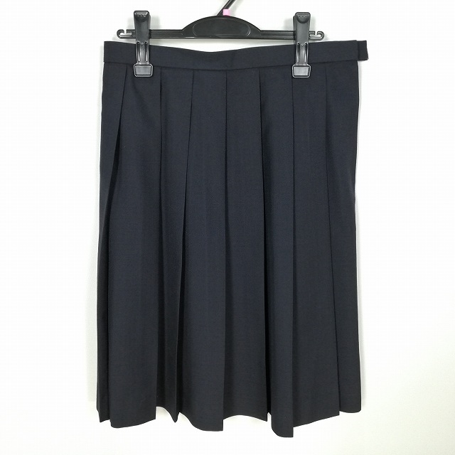 Yahoo!オークション - 1円 スクールスカート 大きいサイズ 冬物 w72-丈...