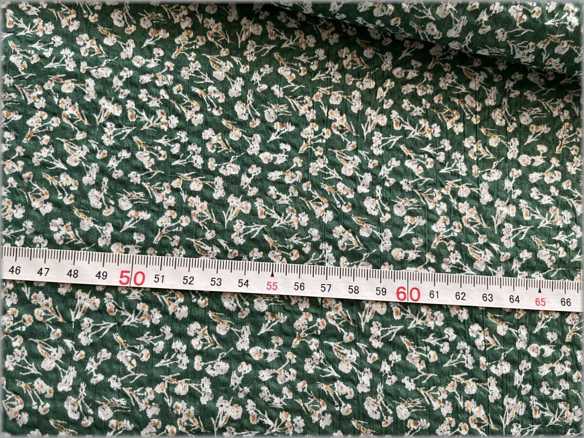 Yahoo!オークション - mets 9.3m ボタニカル小花柄 green 80ローンリッ...