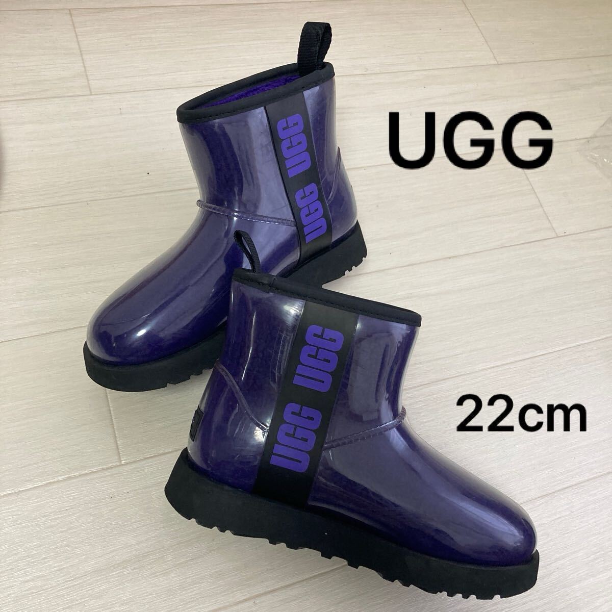 Yahoo!オークション - 美品 アグ UGG UK3 パープル 防水 ブーツ スノー...