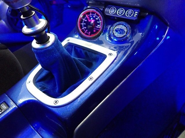 日本代購代標第一品牌【樂淘letao】－GDB インプWRX STI ブルー/シルバー内装セット トリム/シフトパネル/カバー/加工有