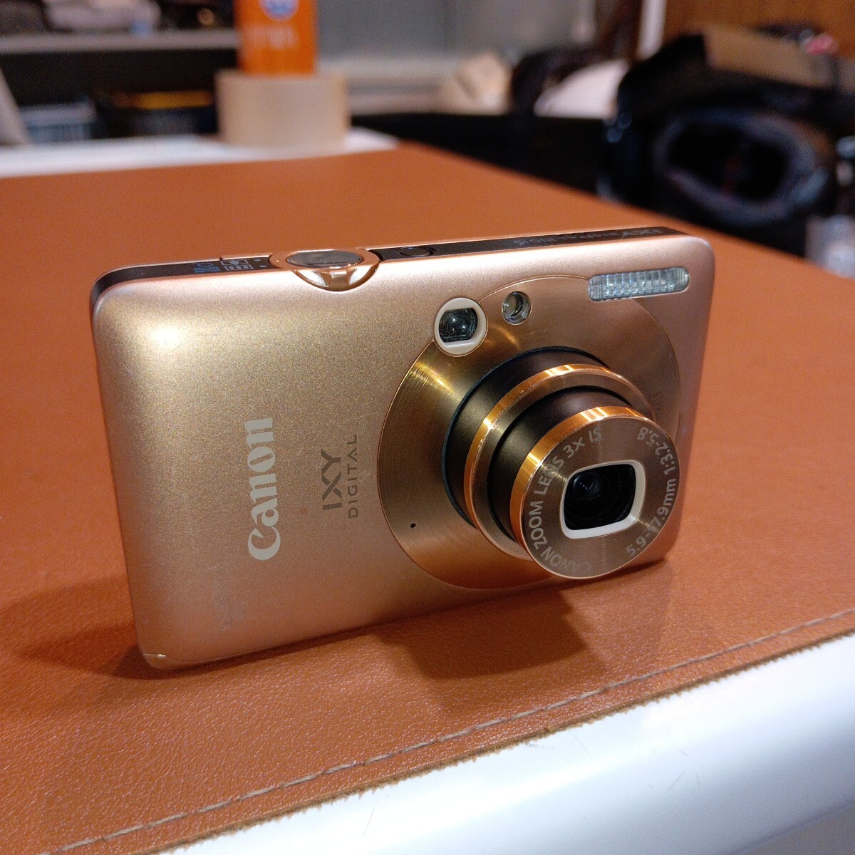 Yahoo!オークション - Canon IXY DIGITAL 210 IS ゴールド コンパクト...