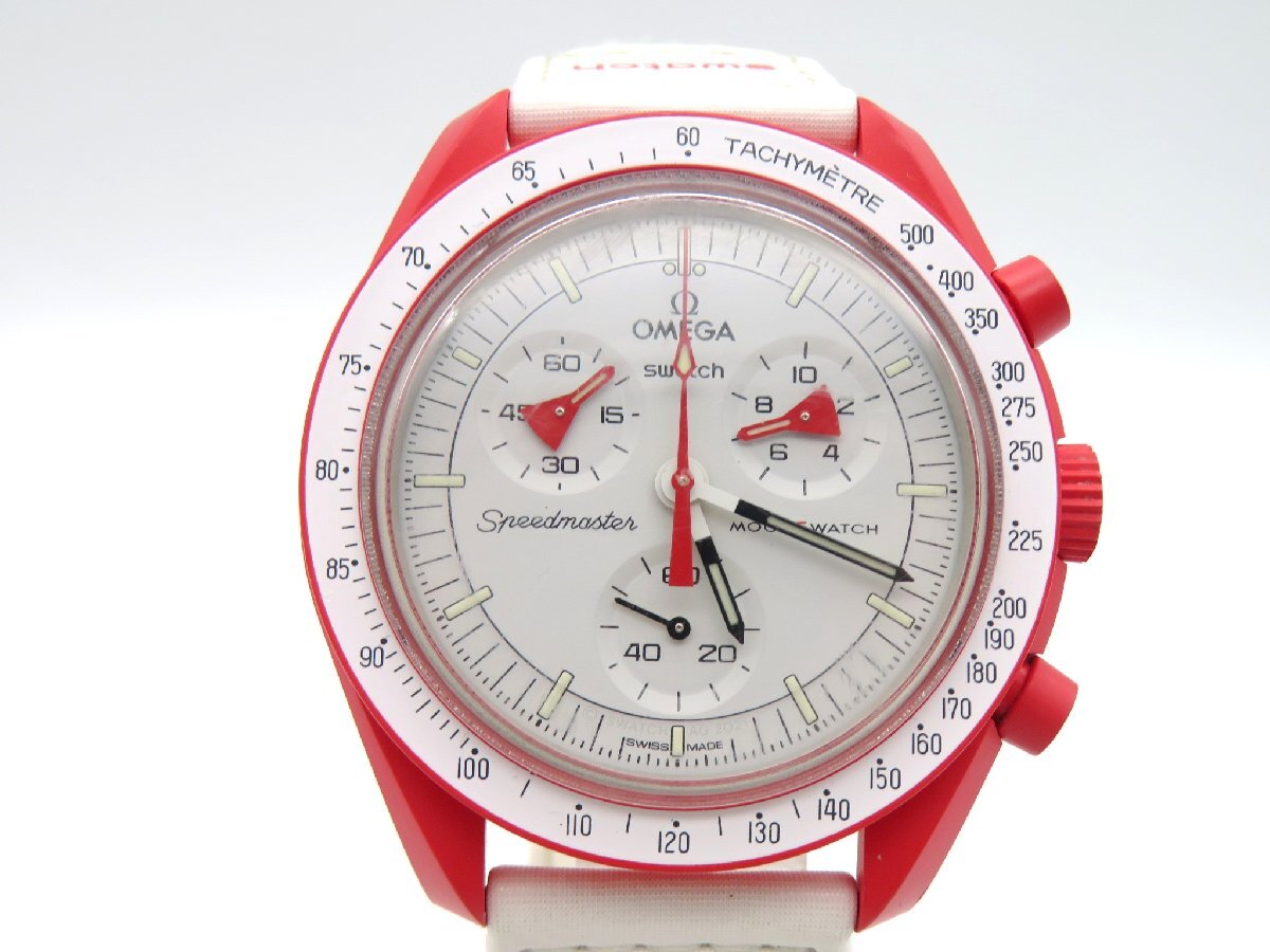 Yahoo!オークション - \1 稼働 オメガ オメガスウォッチ 白 クオーツ ...