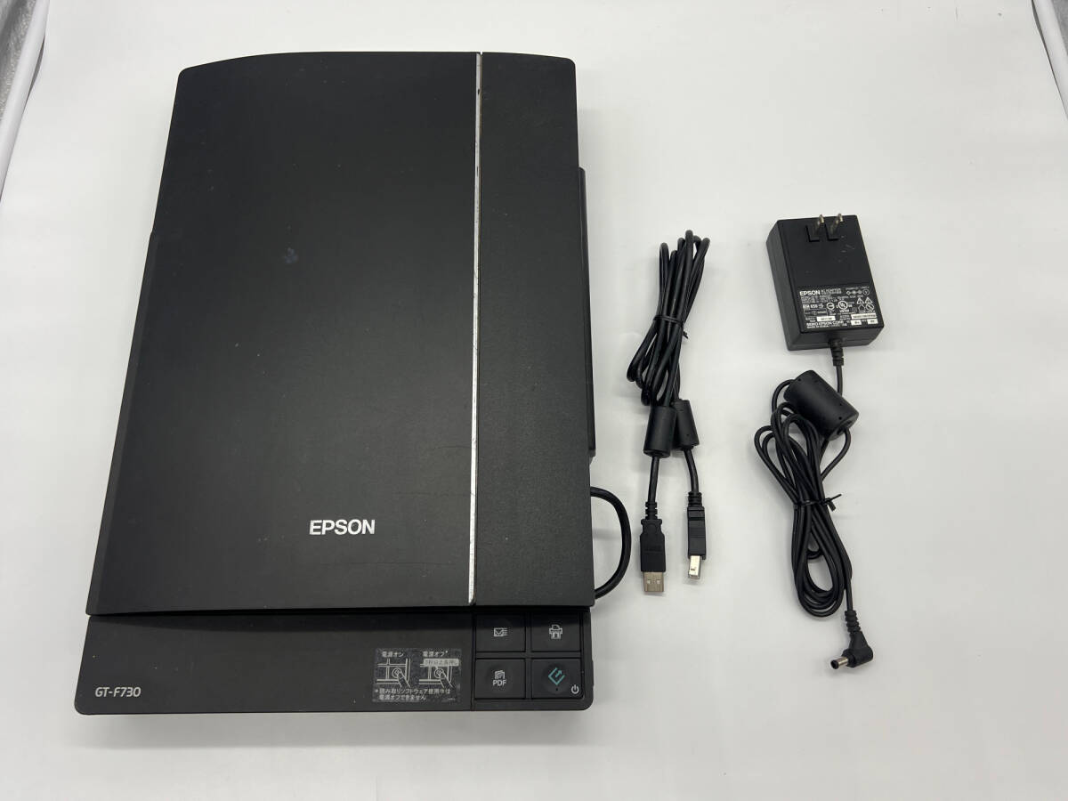 Yahoo!オークション - 送料無料 EPSON エプソン スキャナー GT-F730 A4...