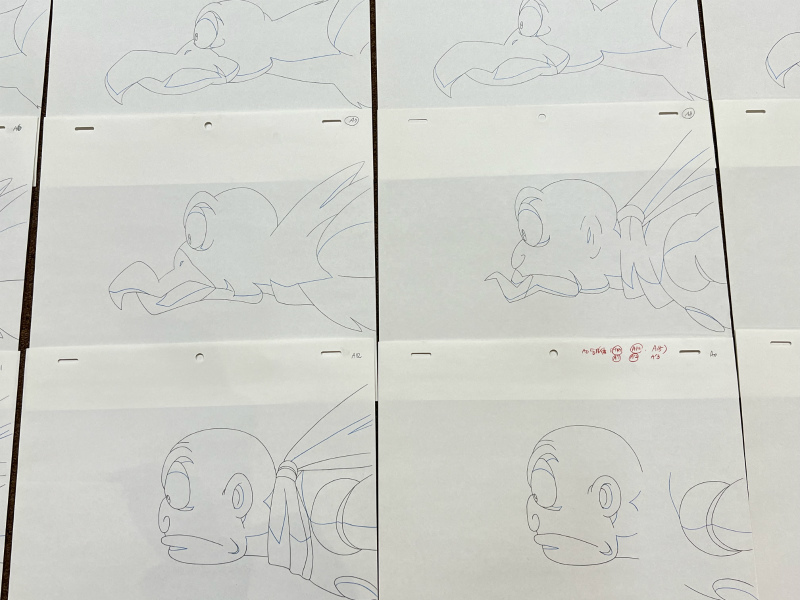 Yahoo!オークション - アニメ サイボーグ009 #5-62 セル画用 原画 / 動...