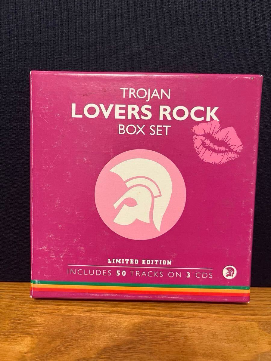 Yahoo!オークション - TROJAN LOVERS ROCK BOX CD 50曲 CD3枚組 中古...