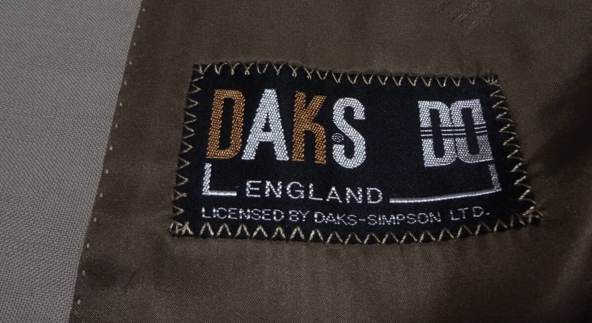 Yahoo!オークション - 175cmW88cm 日本製DAKS LONDON 高級2Bスーツ/ベ...