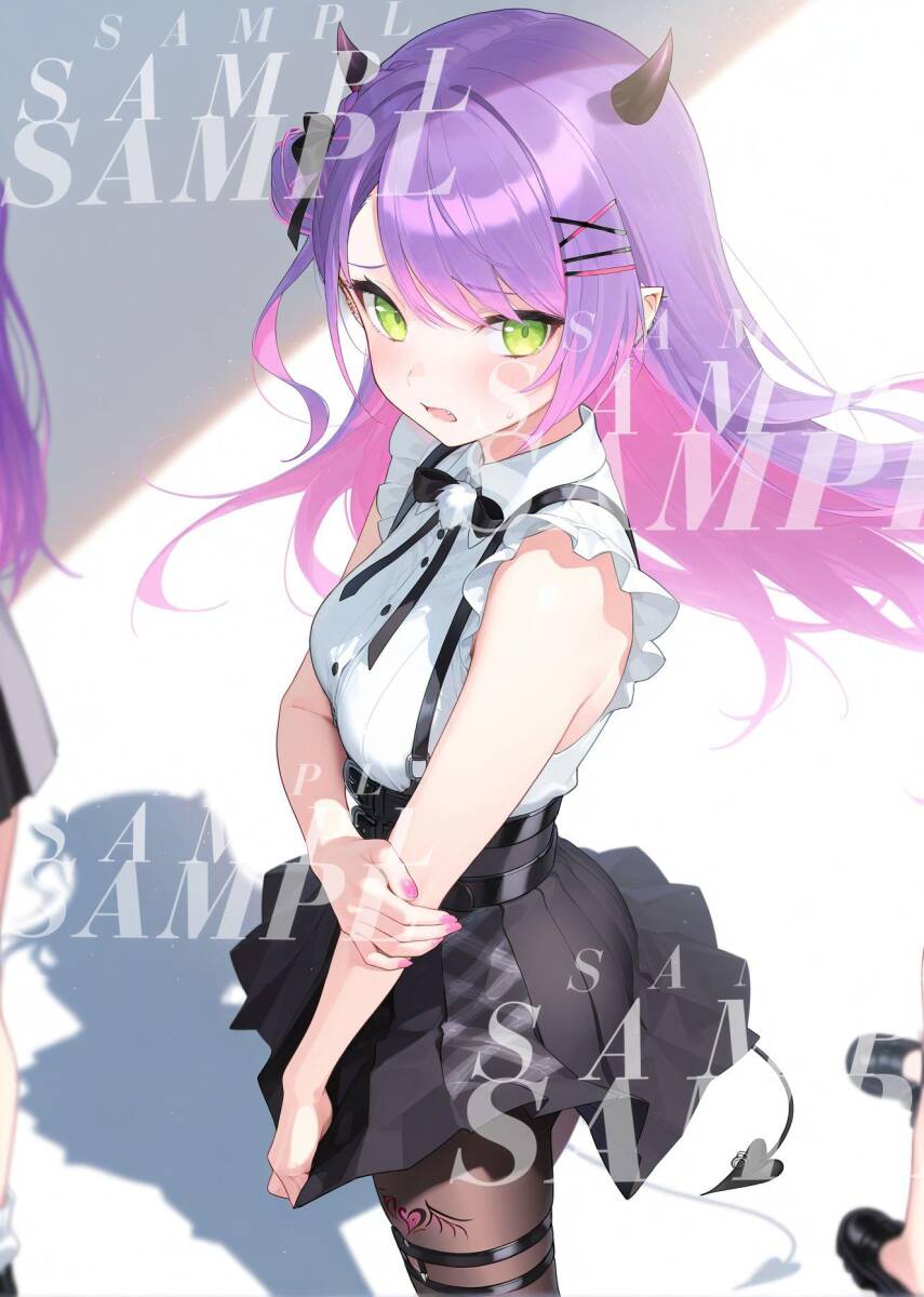 Yahoo!オークション - S0165 ホロライブ 常闇トワ アート A4 ポスター ...