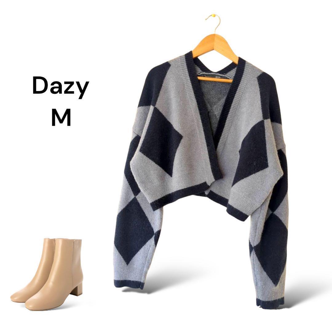 Yahoo!オークション - デイジー Dazy SHEIN カーディガン 羽織り【M】...