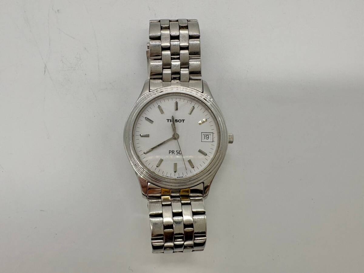 Yahoo!オークション - TISSOT ティソ PR50 J174/274K PR50 白文字盤 シ...