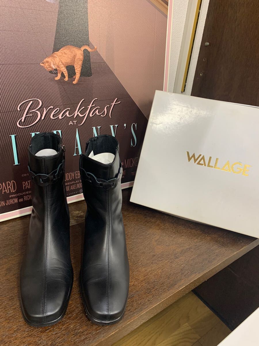 Yahoo!オークション - WALLAGE 黒靴