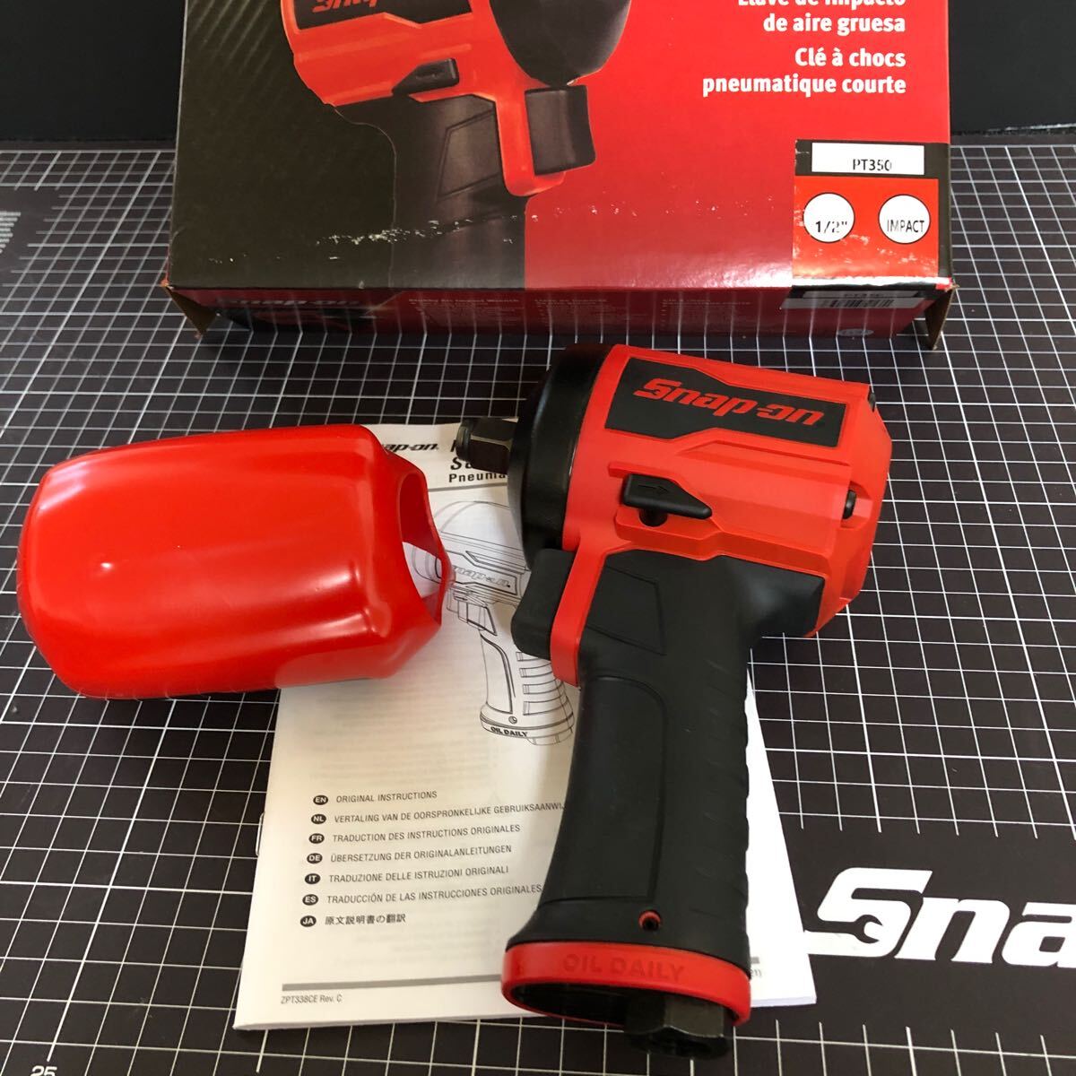 スナップオン 1/2 スタッビーエアーインパクト PT350 Snap-on インパクトレンチ(本体)｜売買されたオークション情報、yahooの商品情報をアーカイブ公開 - オークファン ...