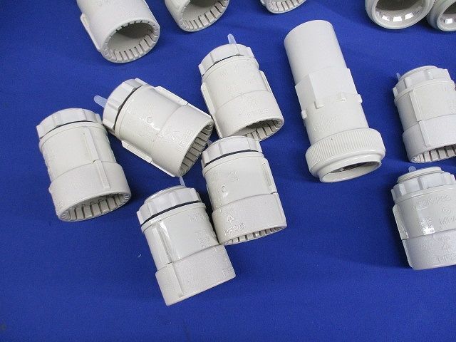 Yahoo!オークション - PF管部品セット(混在23個入)(ベージュ) FPK-28Y...