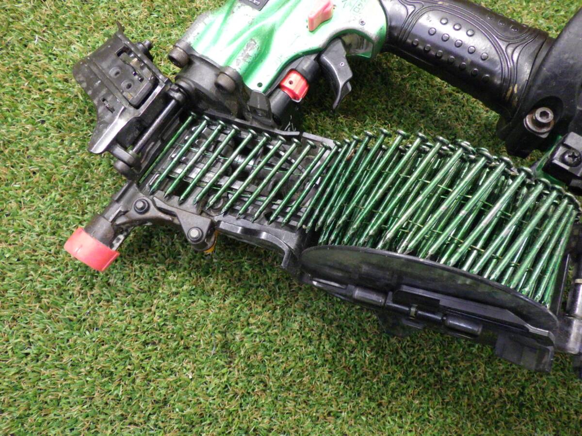 Yahoo!オークション - HITACHI 日立 高圧ロール釘打機 NV50HMC 動作確...