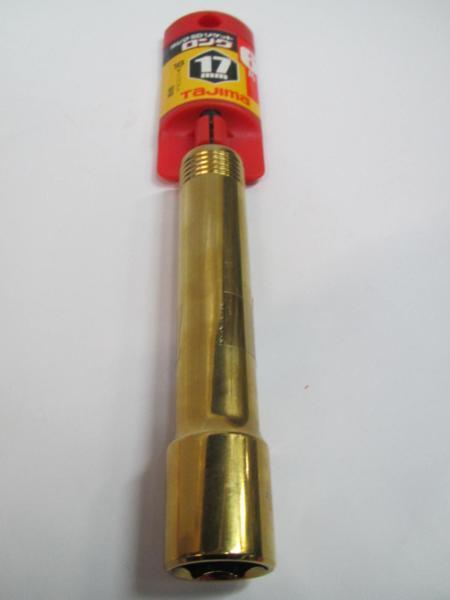 Yahoo!オークション - タジマ SD ロング ソケット レンチ 6角 17mm T...