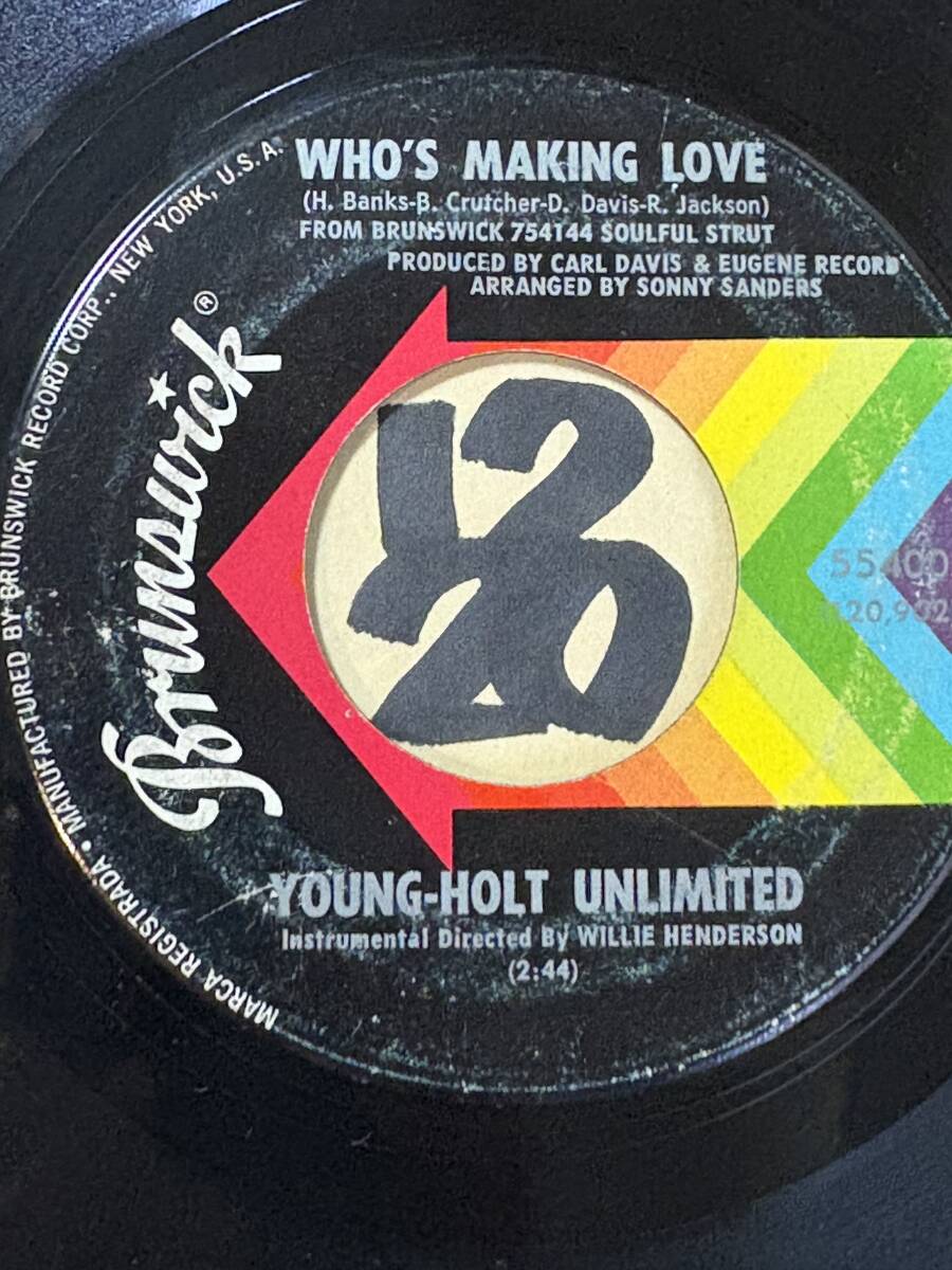 Yahoo!オークション - 1969 YOUNG-HOLT UNLIMITED WHO’S MAKING LOVE ...