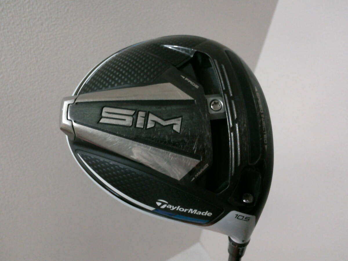 Yahoo!オークション - テーラーメイド SiM 1W 10.5° TENSEI TM 50 S ...