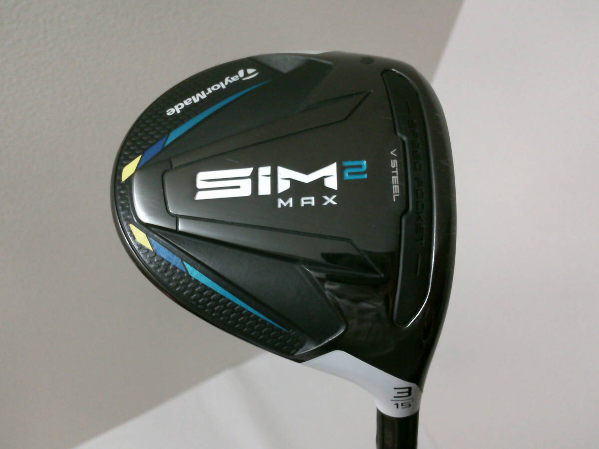 Yahoo!オークション - テーラーメイド SiM2 MAX 3w 15° TENSEI TM 50 ...