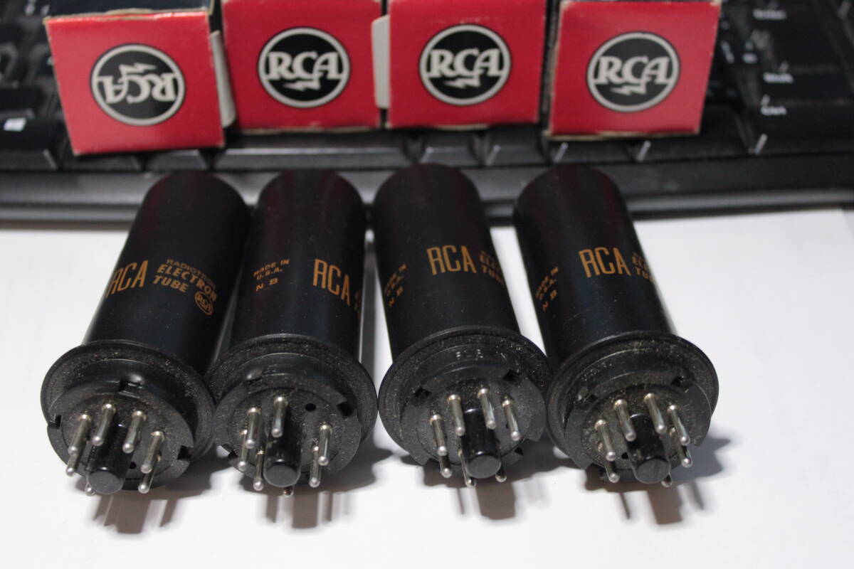 Yahoo!オークション - RCA 6L6 元箱付き 4本 メタル管