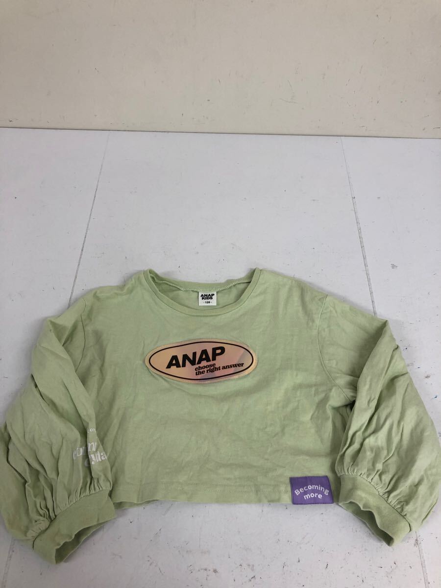 Yahoo!オークション - 送料無料 ANAP KIDS アナップキッズ 長袖Tシャツ...