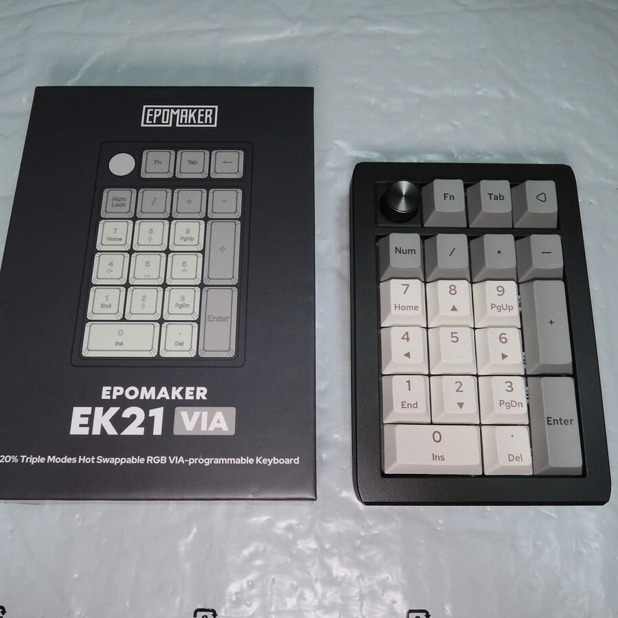 Yahoo!オークション - EPOMAKER EK21 VIA テンキー ゲーミングキーボー...
