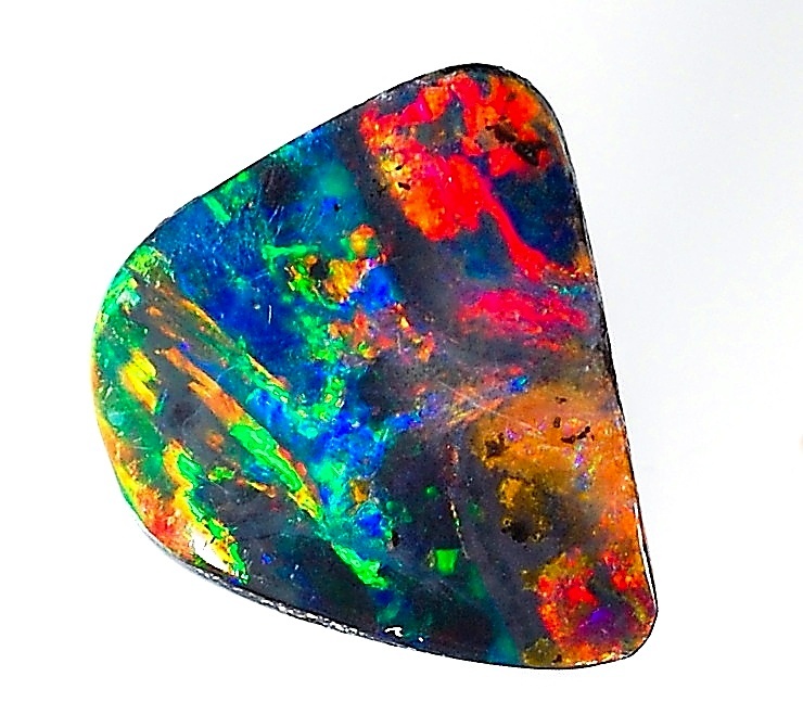 Yahoo!オークション - 【100円～】天然ボルダーオパール ルース 4...