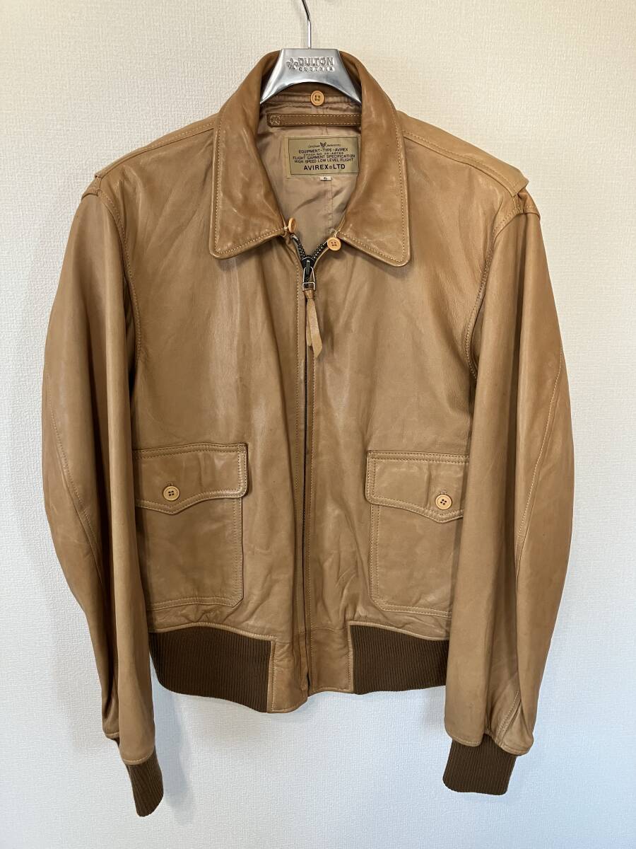Yahoo!オークション - AVIREX XL ラムレザー G-1 A-2 レザージャケット