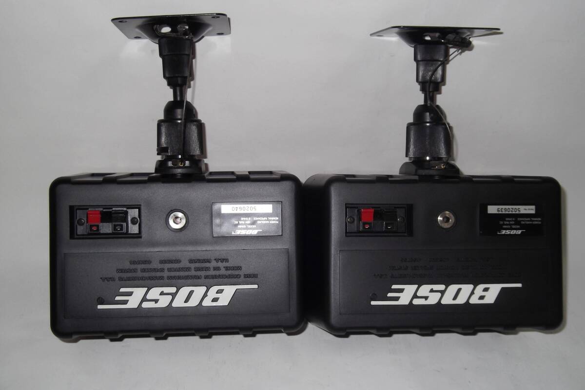 Yahoo!オークション - BOSEスピーカー BOSE101MM＆純正/天吊ブラケット...