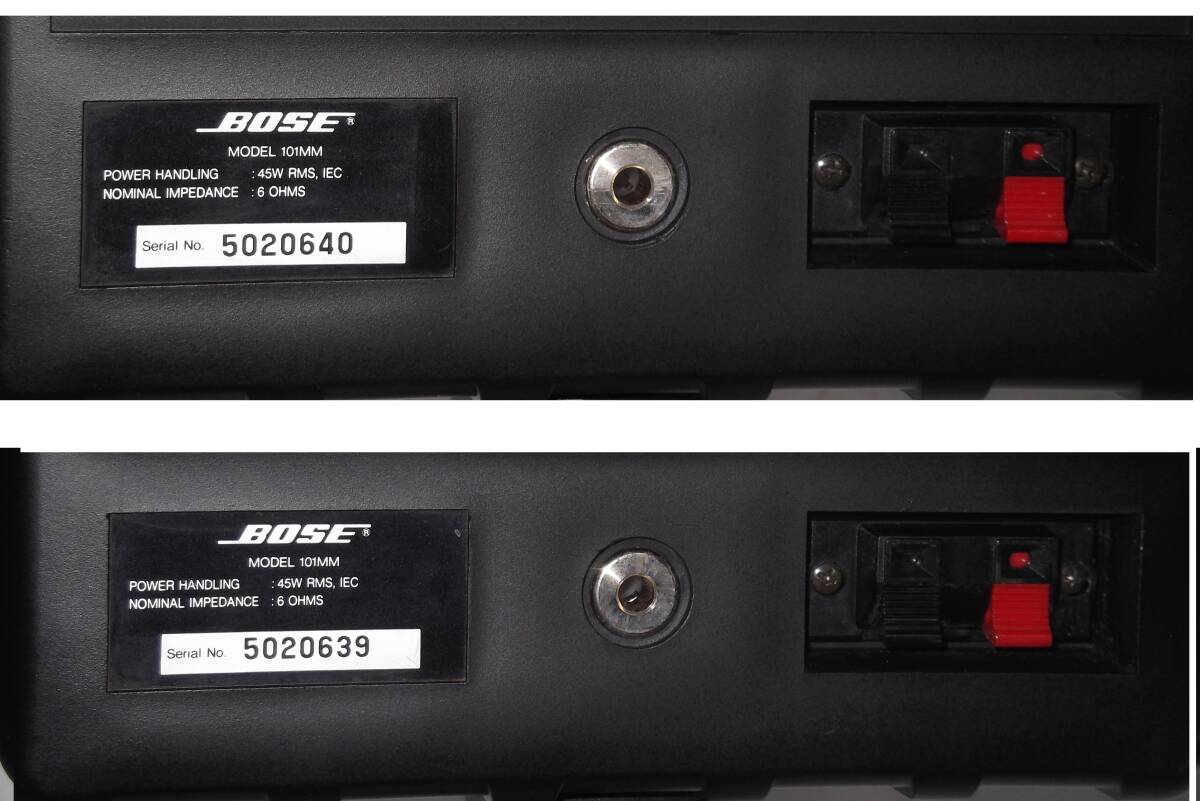 Yahoo!オークション - BOSEスピーカー BOSE101MM＆純正/天吊ブラケット...