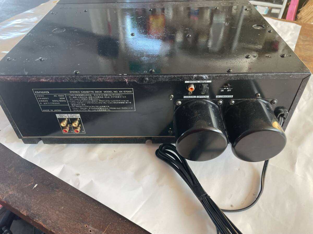 Yahoo!オークション - カセットデッキ アイワ XK-S7000