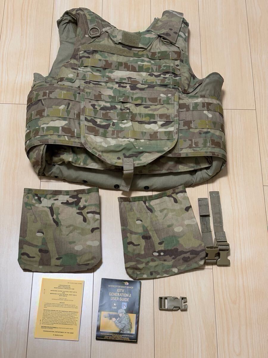 Yahoo!オークション - 【米軍放出品】IOTV GEN2 Mサイズ マルチカム /O...