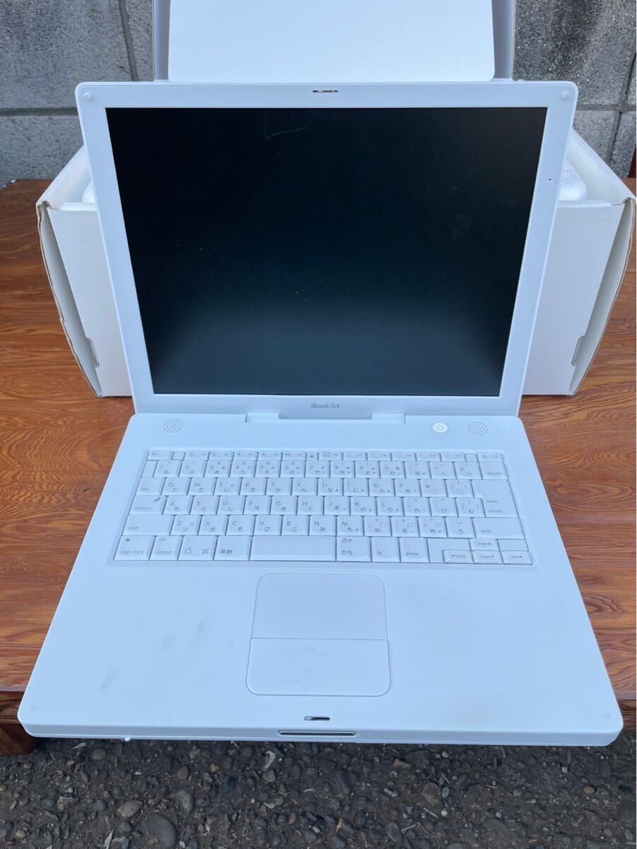 Yahoo!オークション - 戸0506x 【レア】Apple iBook G4 14インチ 現状...