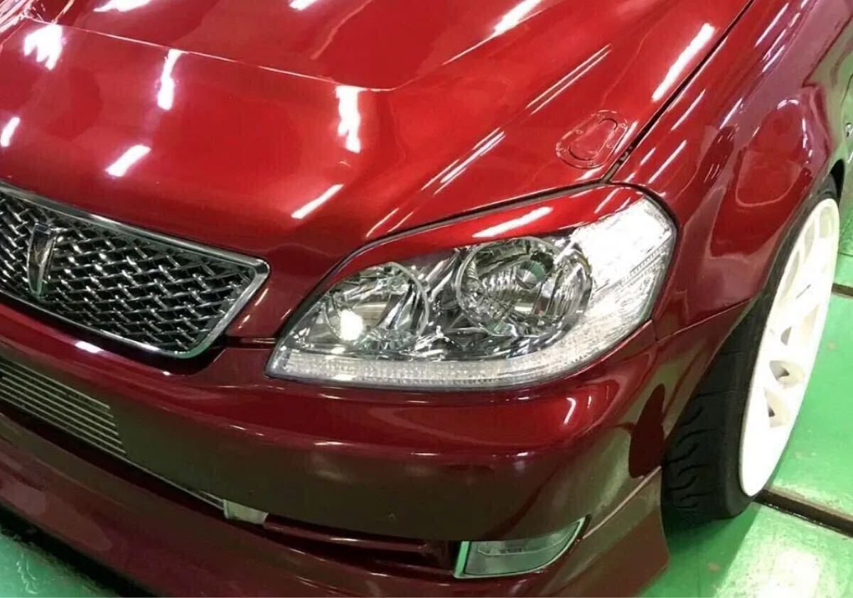 G. 翡翠 JZX110 マークII typeⅢアイライン GX110 ヘッドライト iR-V グランデ(フロント)｜売買されたオークション情報、yahooの商品情報をアーカイブ公開 ...