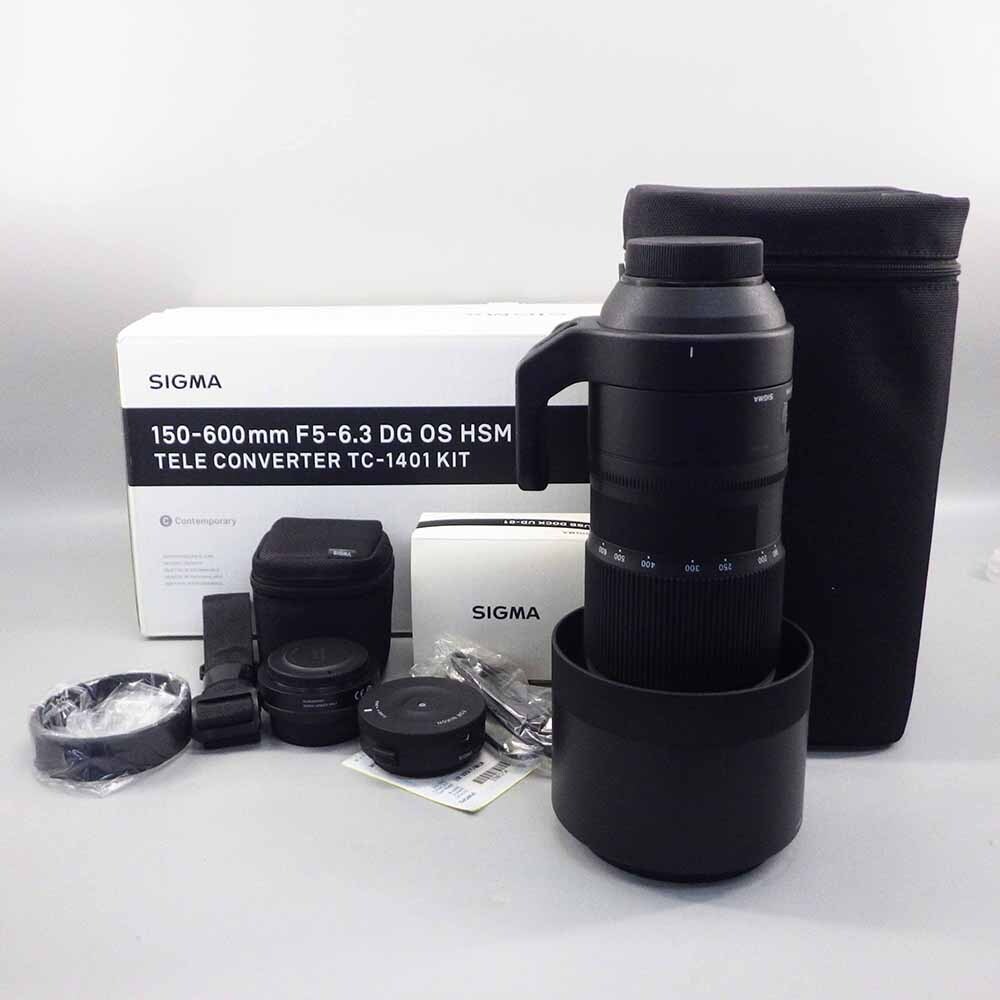 1円〜 SIGMA シグマ 150-600mm F5-6.3 DG OS HSM / TC-1401 / UD-01 レンズ 248-3384283 O商品(ニコン)｜売買されたオークション ...