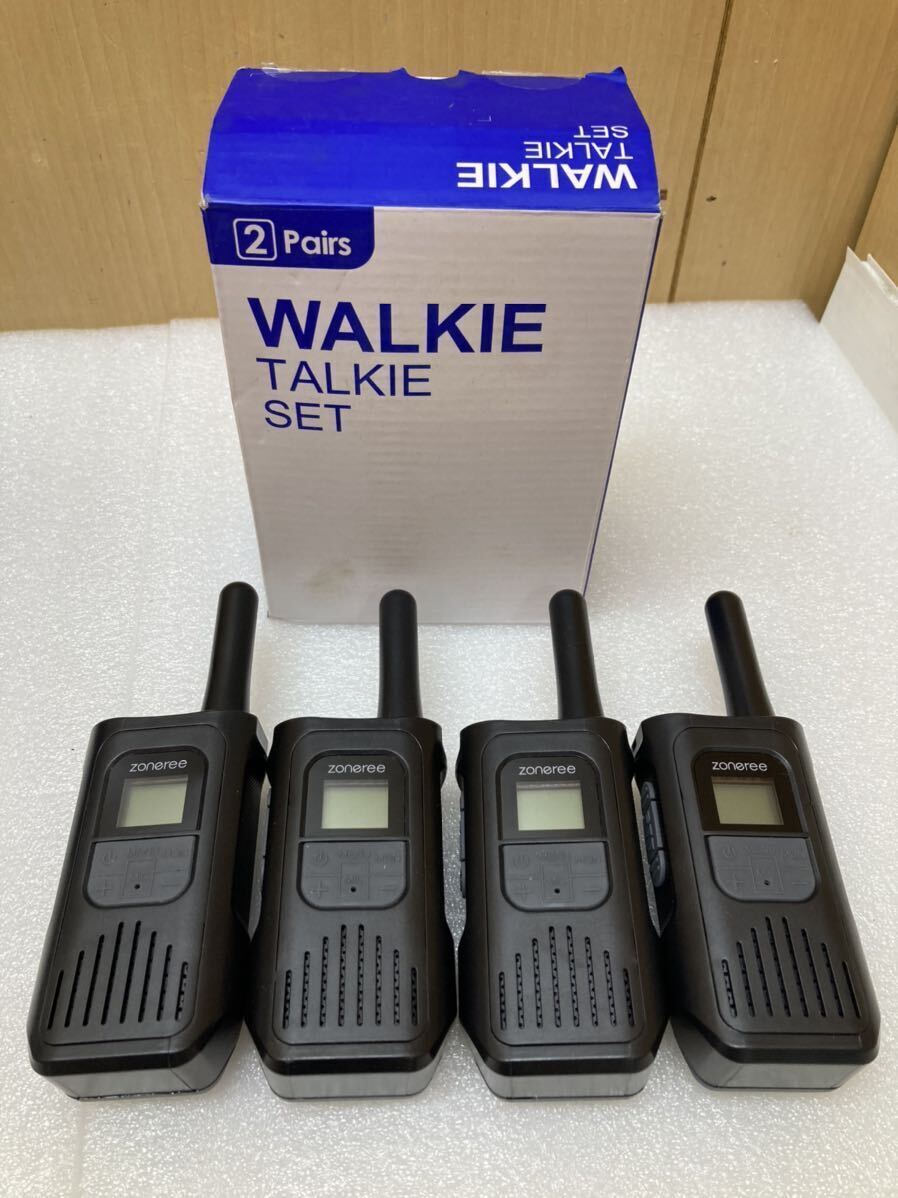 Yahoo!オークション - RE0434 ZONEREE t518 トランシーバーラジオ 充電...