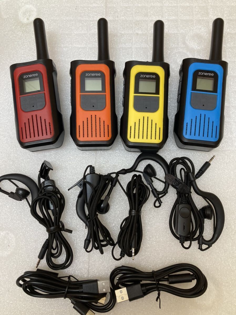 Yahoo!オークション - RE0374 ZONEREE t518 トランシーバーラジオ 充電...
