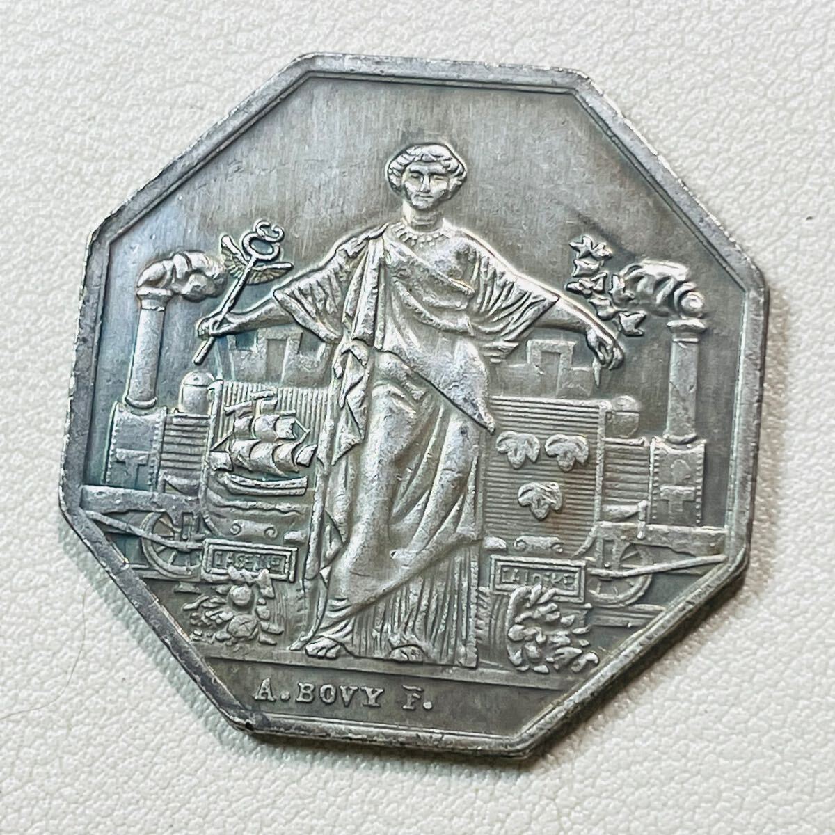 Yahoo!オークション - フランス 硬貨 古銭 鉄道トークン 1838年7月7日 ...