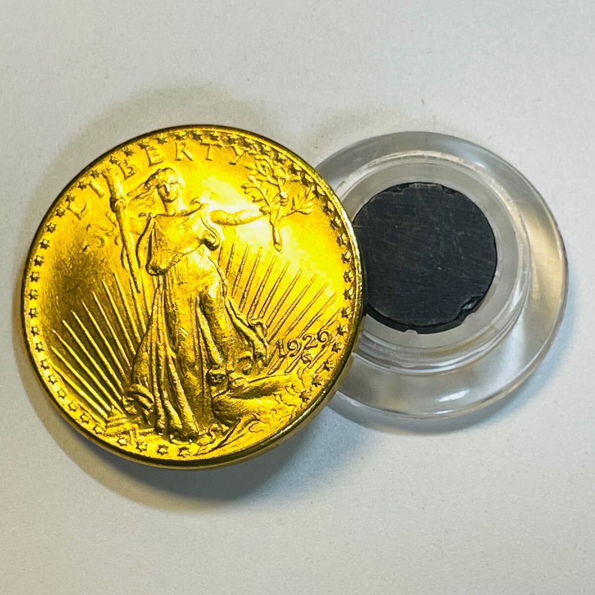 Yahoo!オークション - アメリカ 硬貨 古銭 自由の女神 1929年 国会議事...