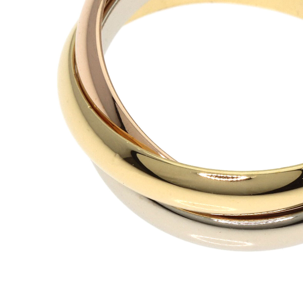 Yahoo!オークション - CARTIER カルティエ トリニティ #55 リング・指...