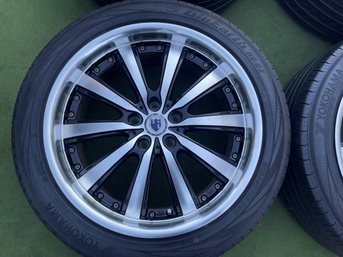 Yahoo!オークション - 希少 KYOHO STEINER 19x8J+38/PCD 114.3/5穴 4...