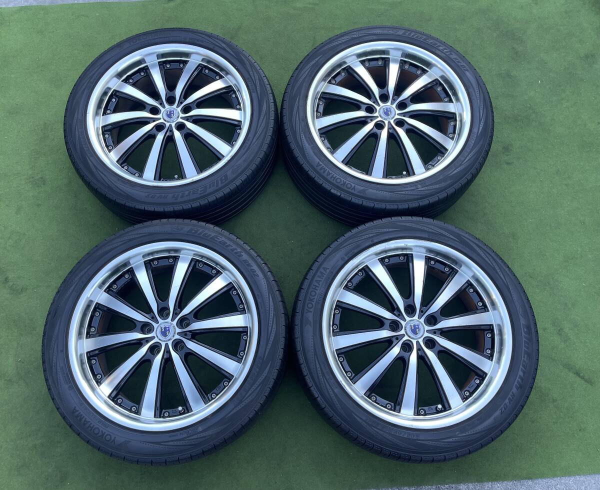 Yahoo!オークション - 希少 KYOHO STEINER 19x8J+38/PCD 114.3/5穴 4...